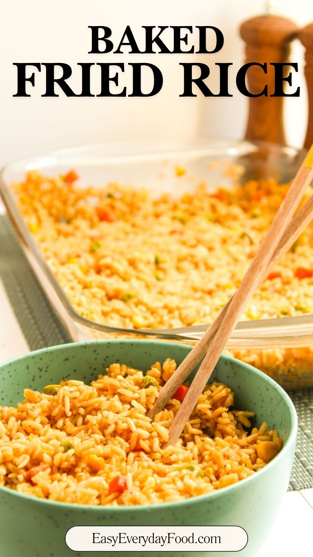 Baked Fried Rice - Easy Everyday Food