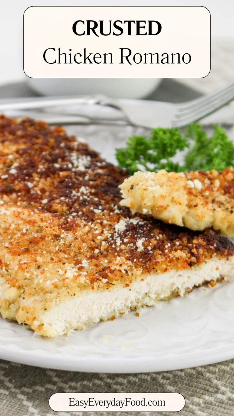 Crusted Chicken Romano - Easy Everyday Food