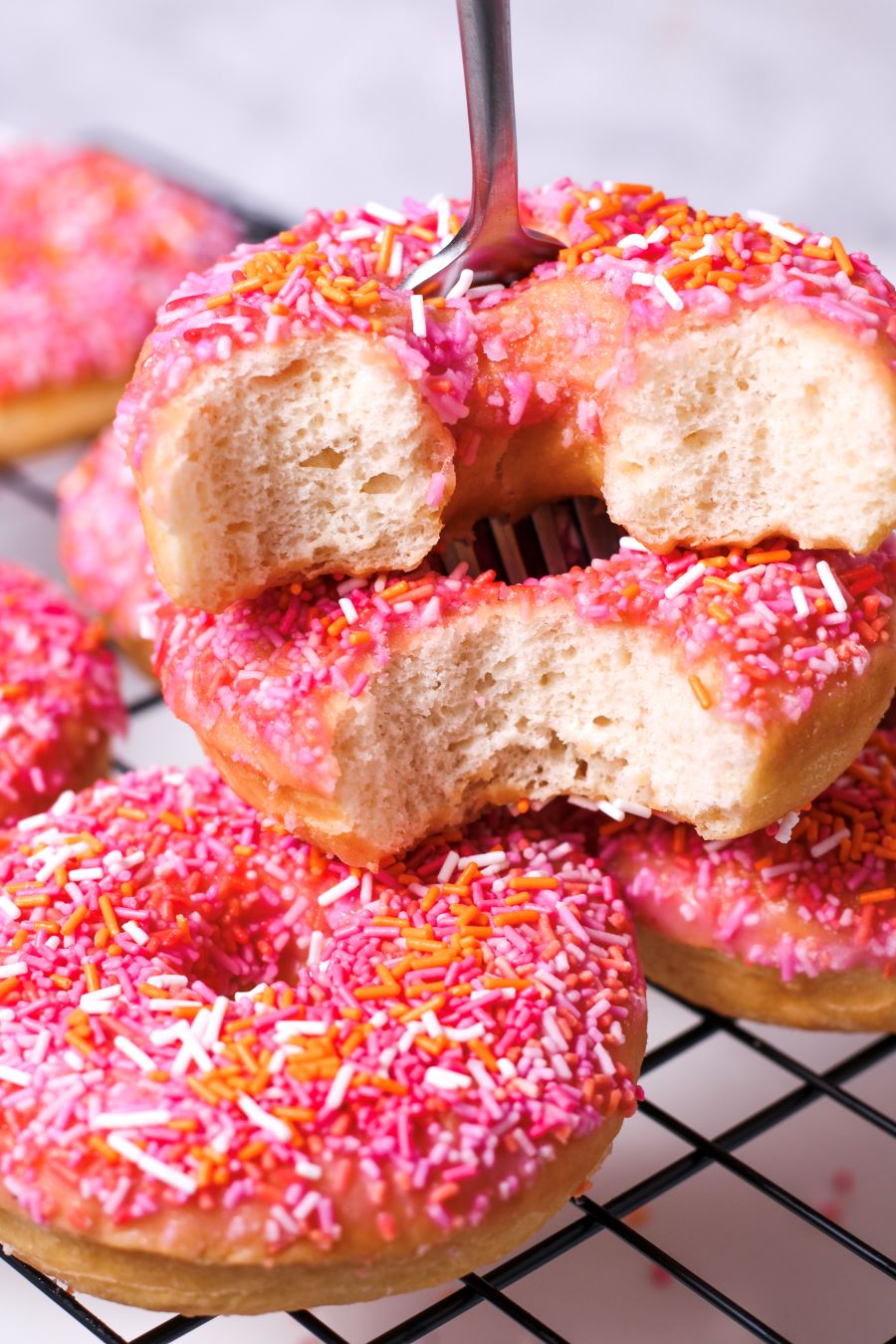 Pink Donuts - Easy Everyday Food