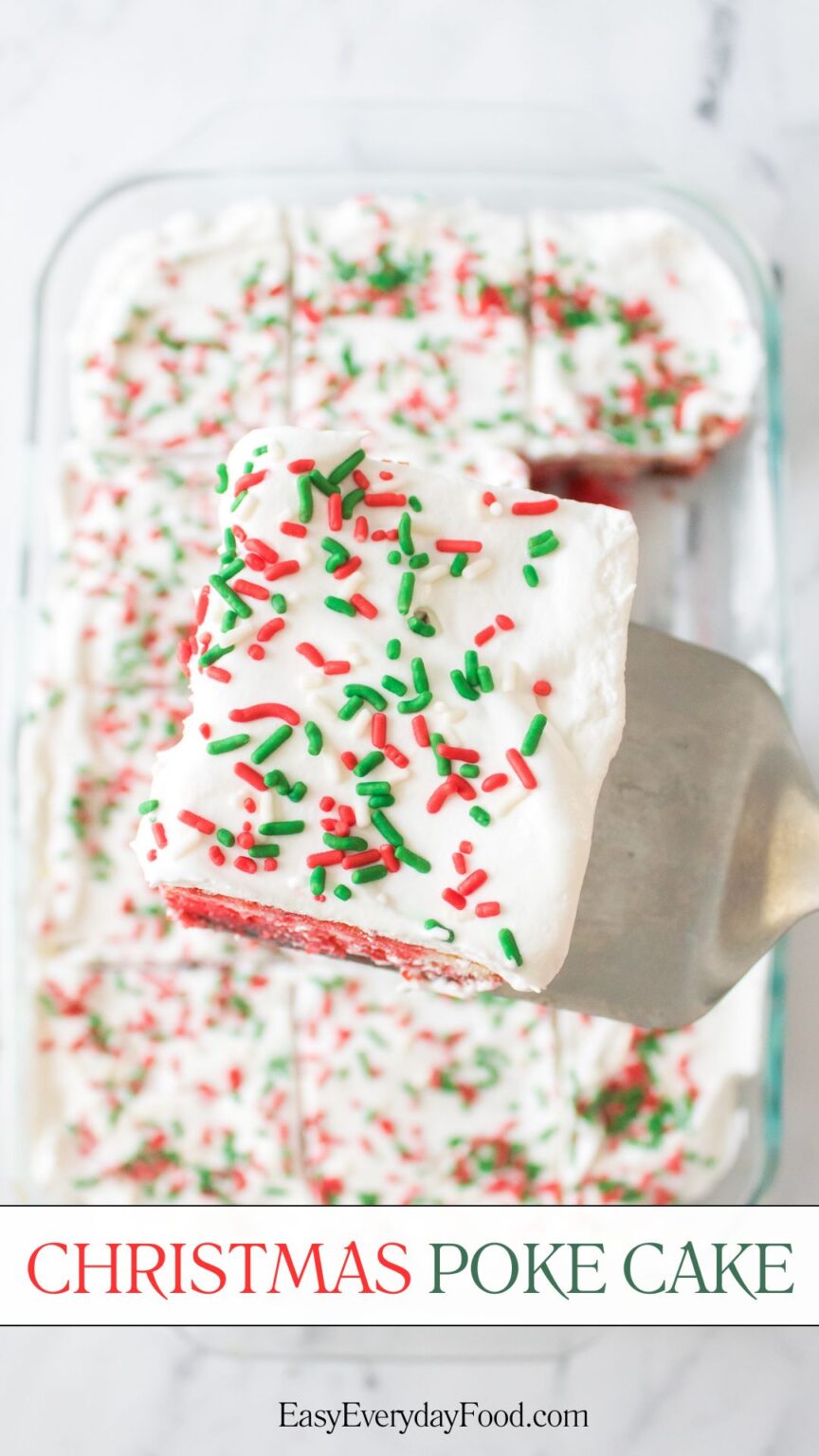 Christmas Poke Cake - Easy Everyday Food