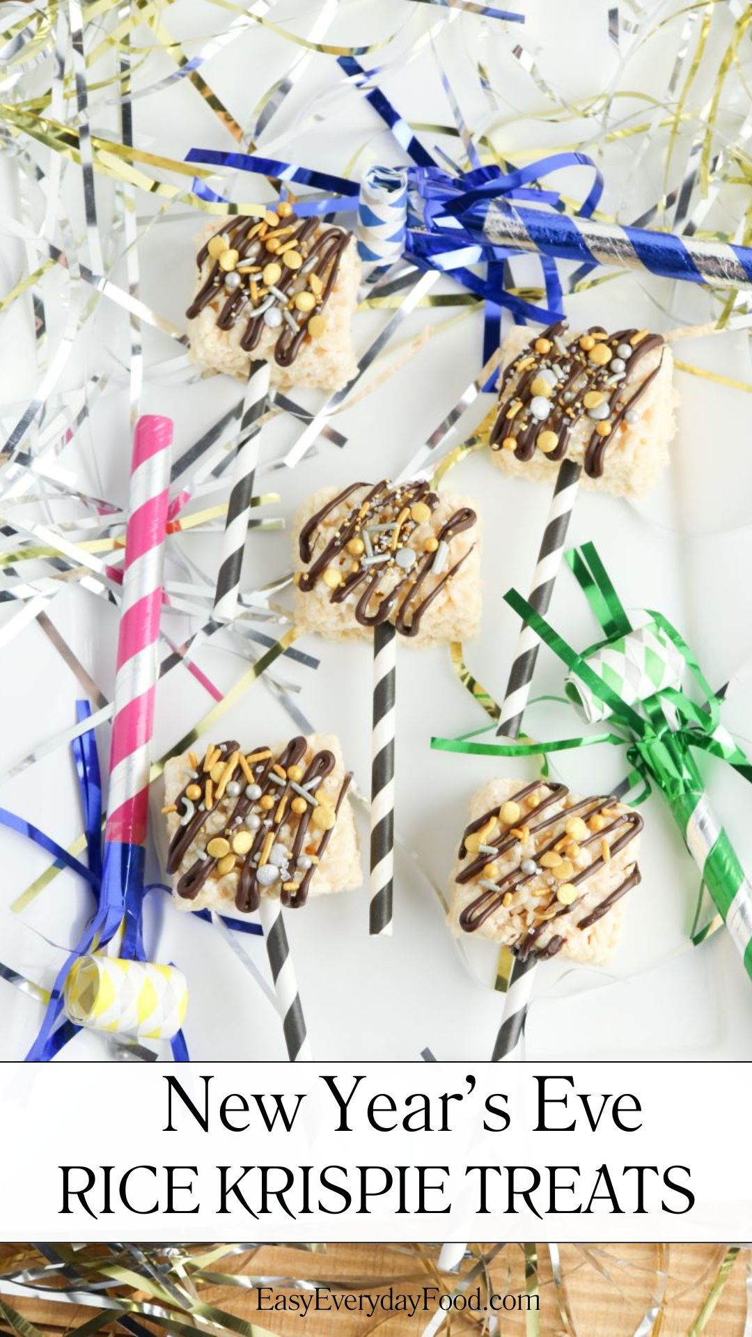 New Year’s Eve Rice Krispies Treats - Easy Everyday Food