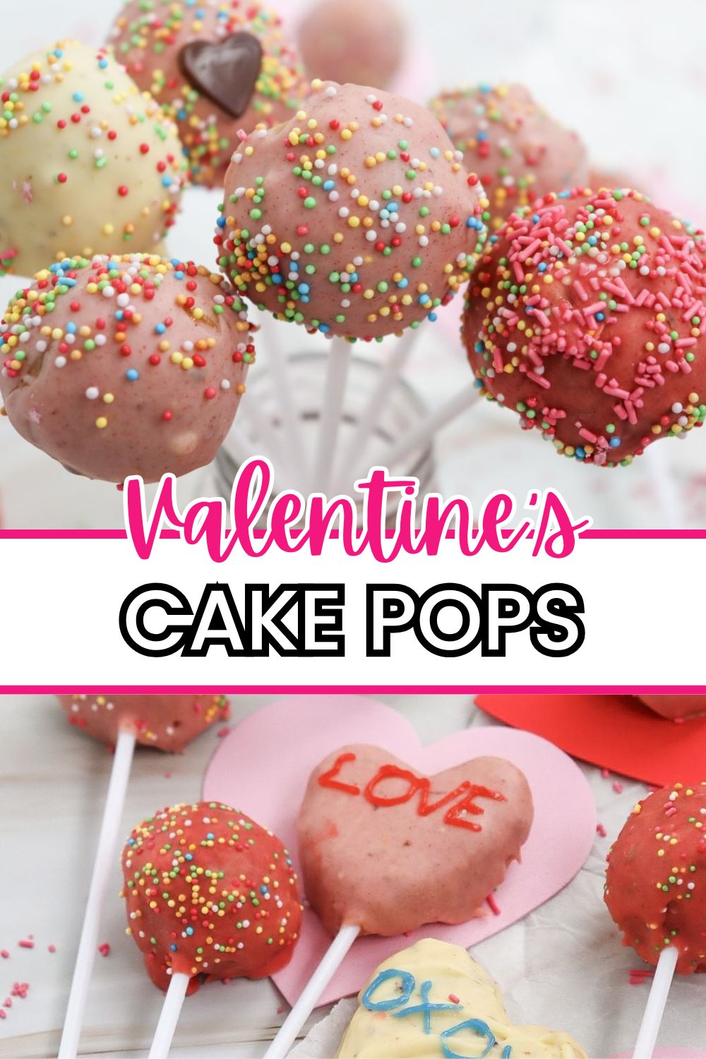 Valentine's Cake Pops - Easy Everyday Food