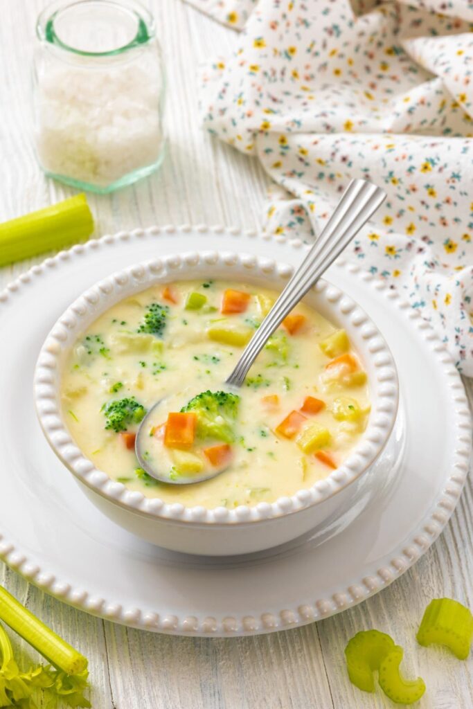 Creamy Veggie Chowder - Easy Everyday Food